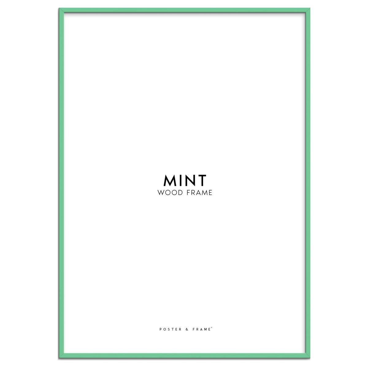 Cadre – Cadre en bois menthe 70 x 100 cm | Leroy Merlin