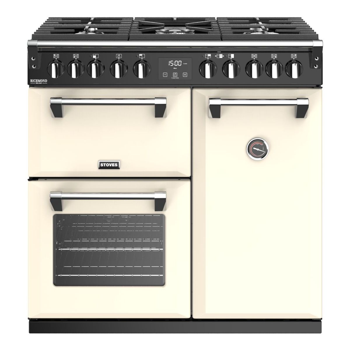 Piano de cuisson gaz STOVES RICHMOND DELUXE 90 DFT CREME | Leroy Merlin