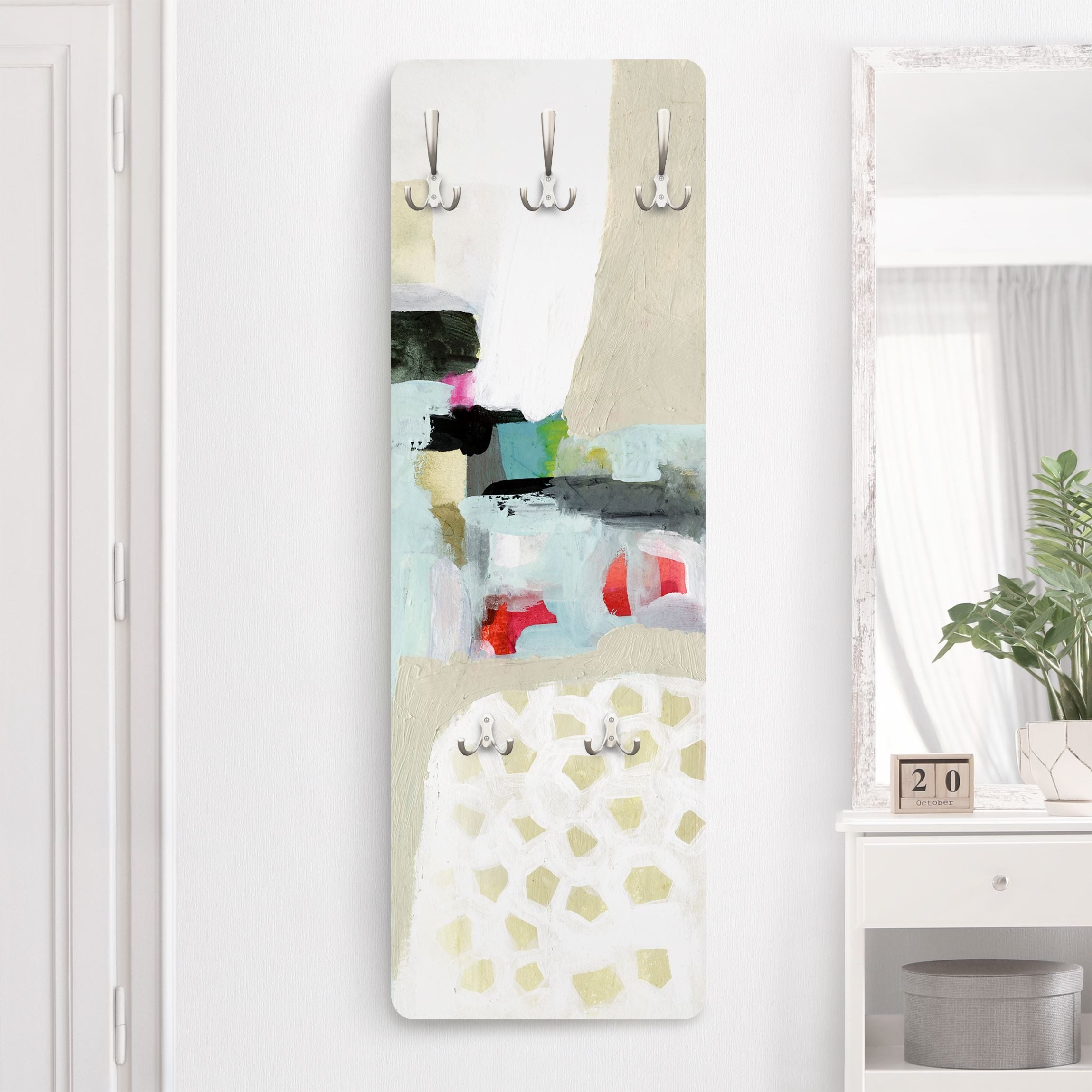 Perchero de pared motivo percha de pared madera colgador de pared ...