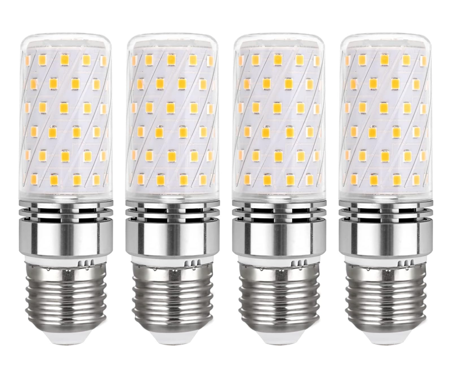 Lot de 4 Ampoules Led E27 12W (Équivalent Ampoule Halogène 100W )1200LM ...