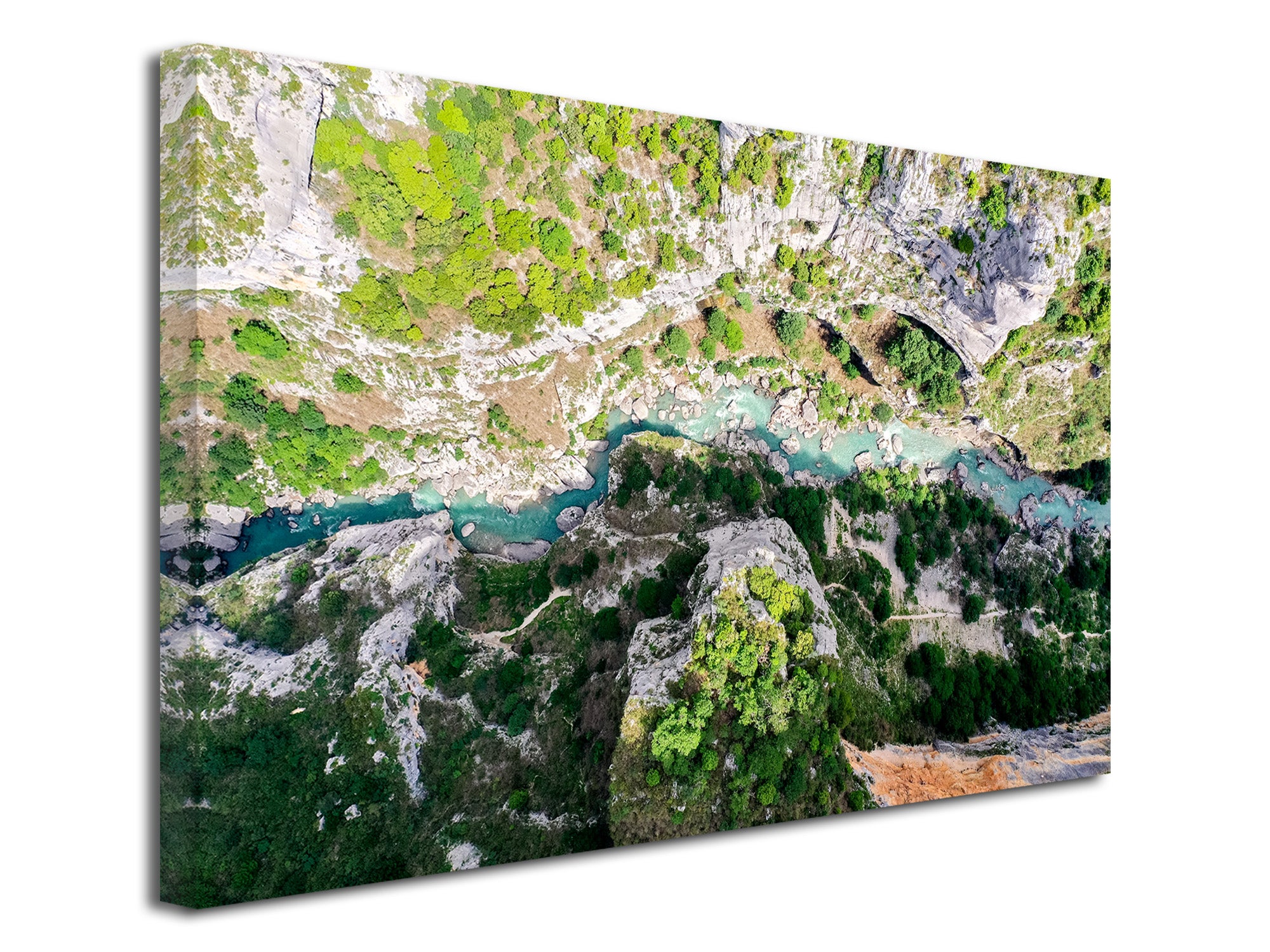 DECLINA, Tableau toile imprimée, Tableau toile déco Le Verdon vue du ...