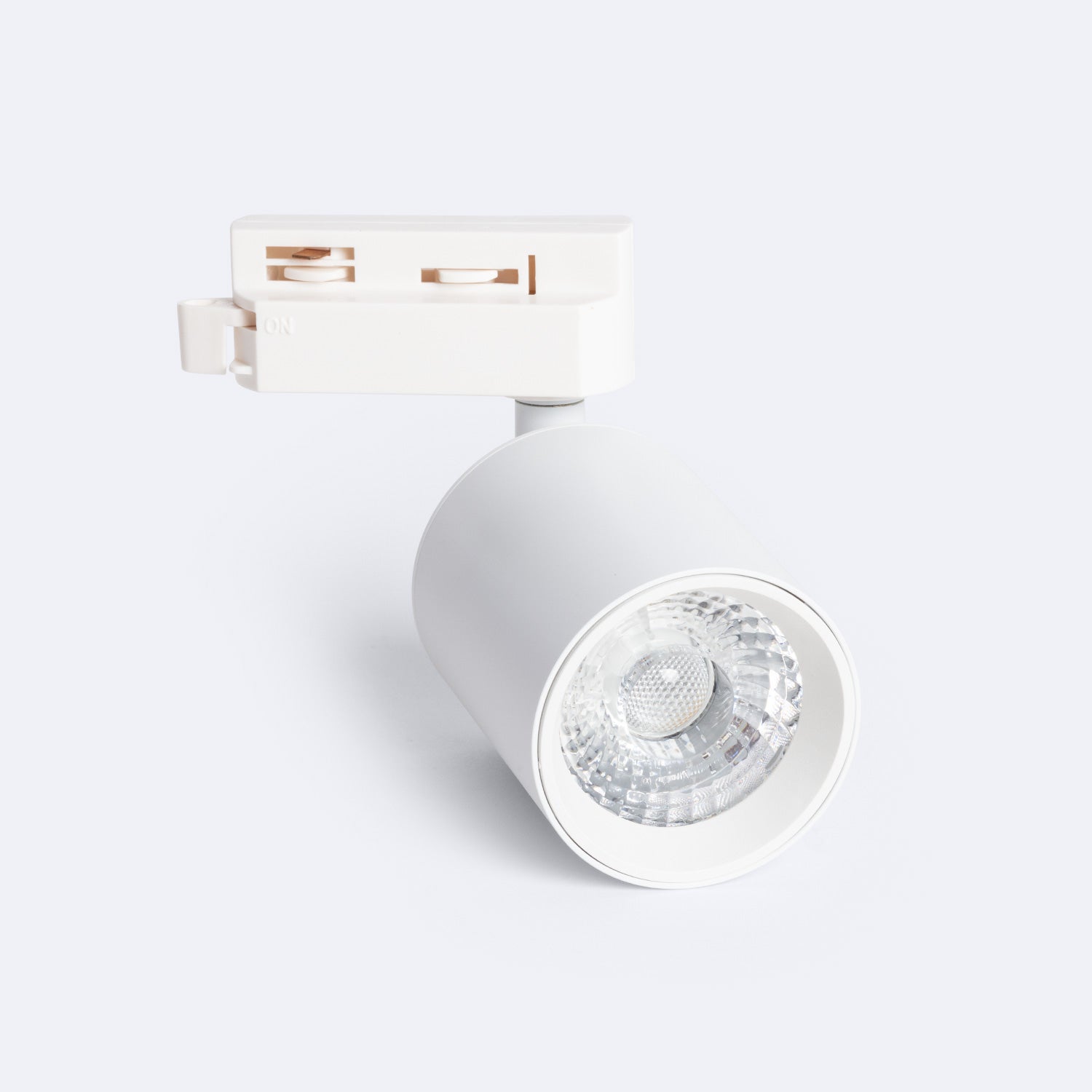 Ledkia - Foco Carril LED Monofásico 10W Mallet Blanco, 4000K Blanco ...