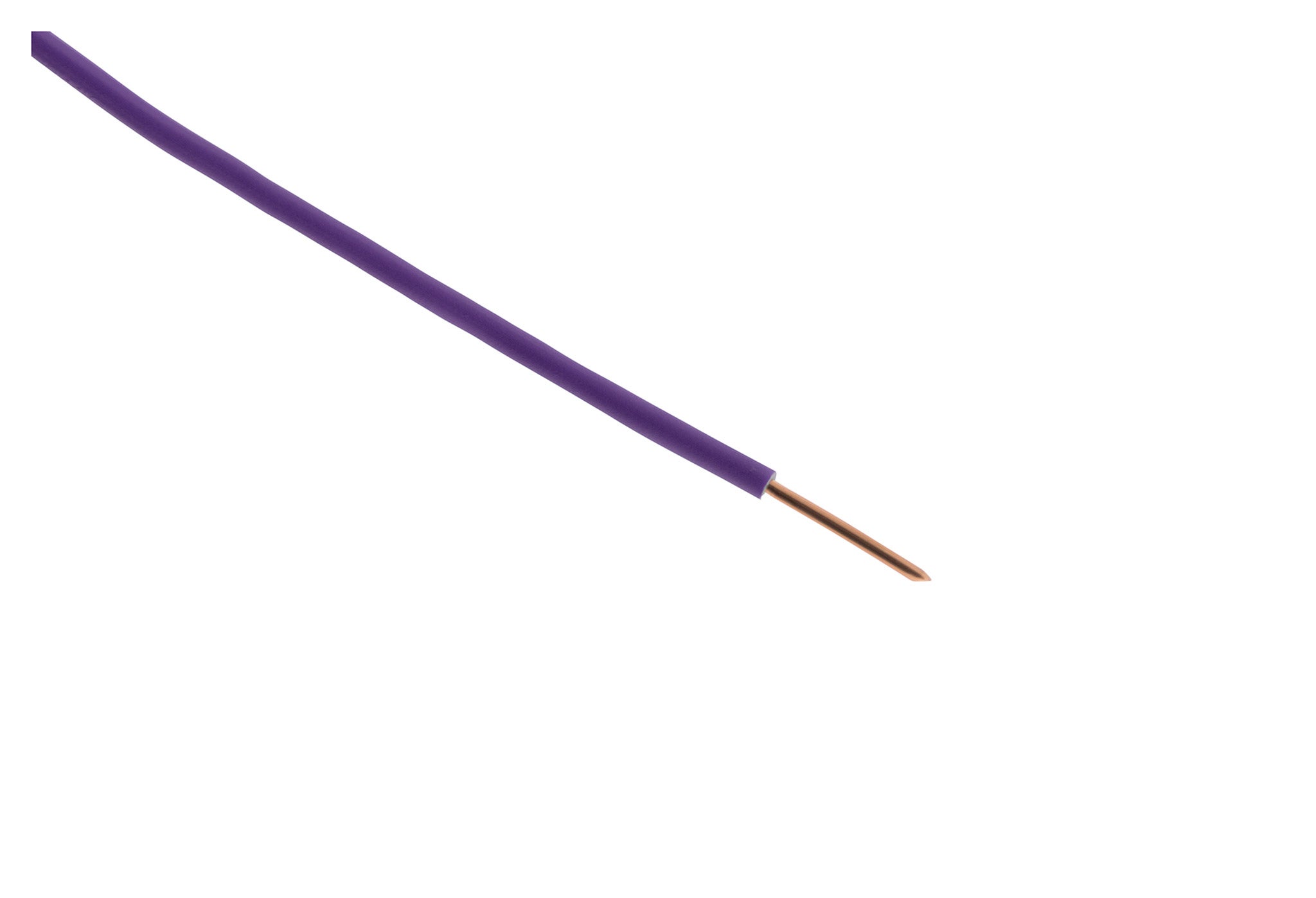 Fil électrique H07V-U 1,5mm² violet - 100m - Zenitech | Leroy Merlin
