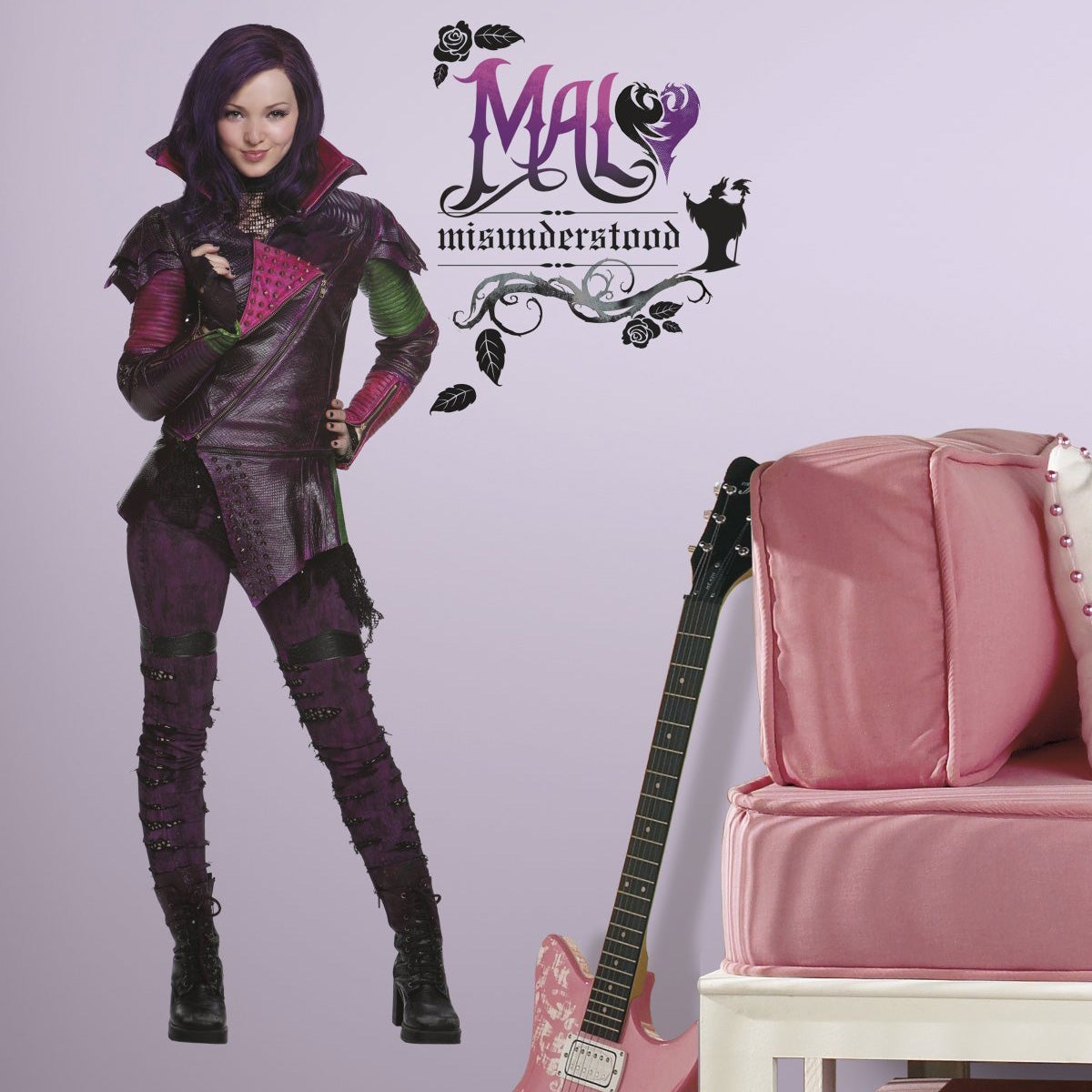 Stickers Mal Les Descendants Disney | Leroy Merlin