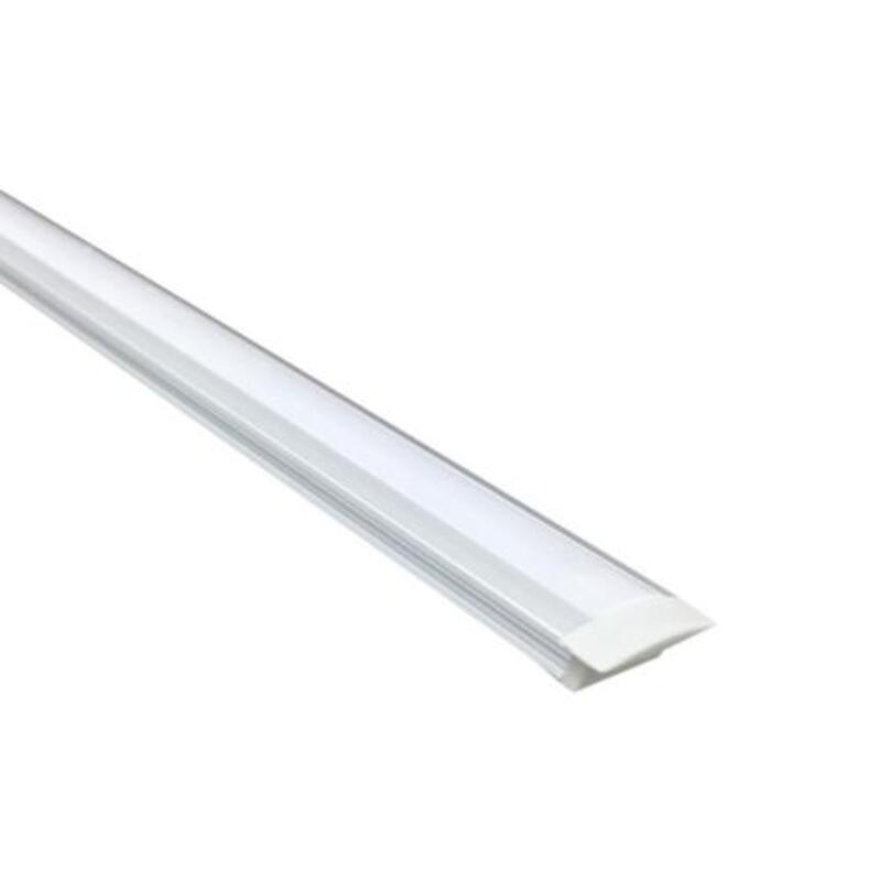 Perfil LED empotrado integrado 60cm 7W 12V - SILUMEN | Leroy Merlin