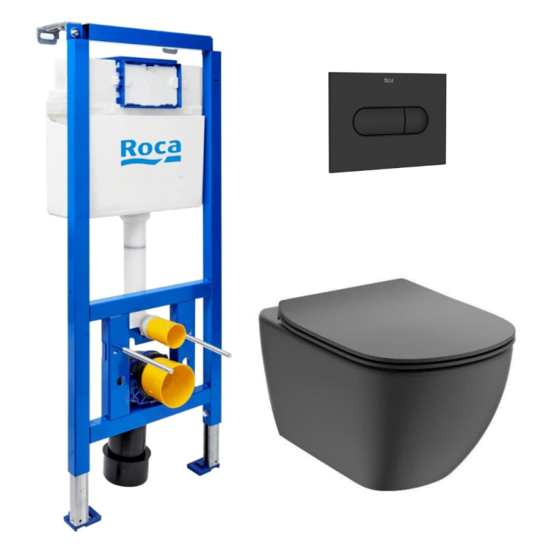Pack WC bâti-support + WC suspendu sans bride Ideal Standard avec ...