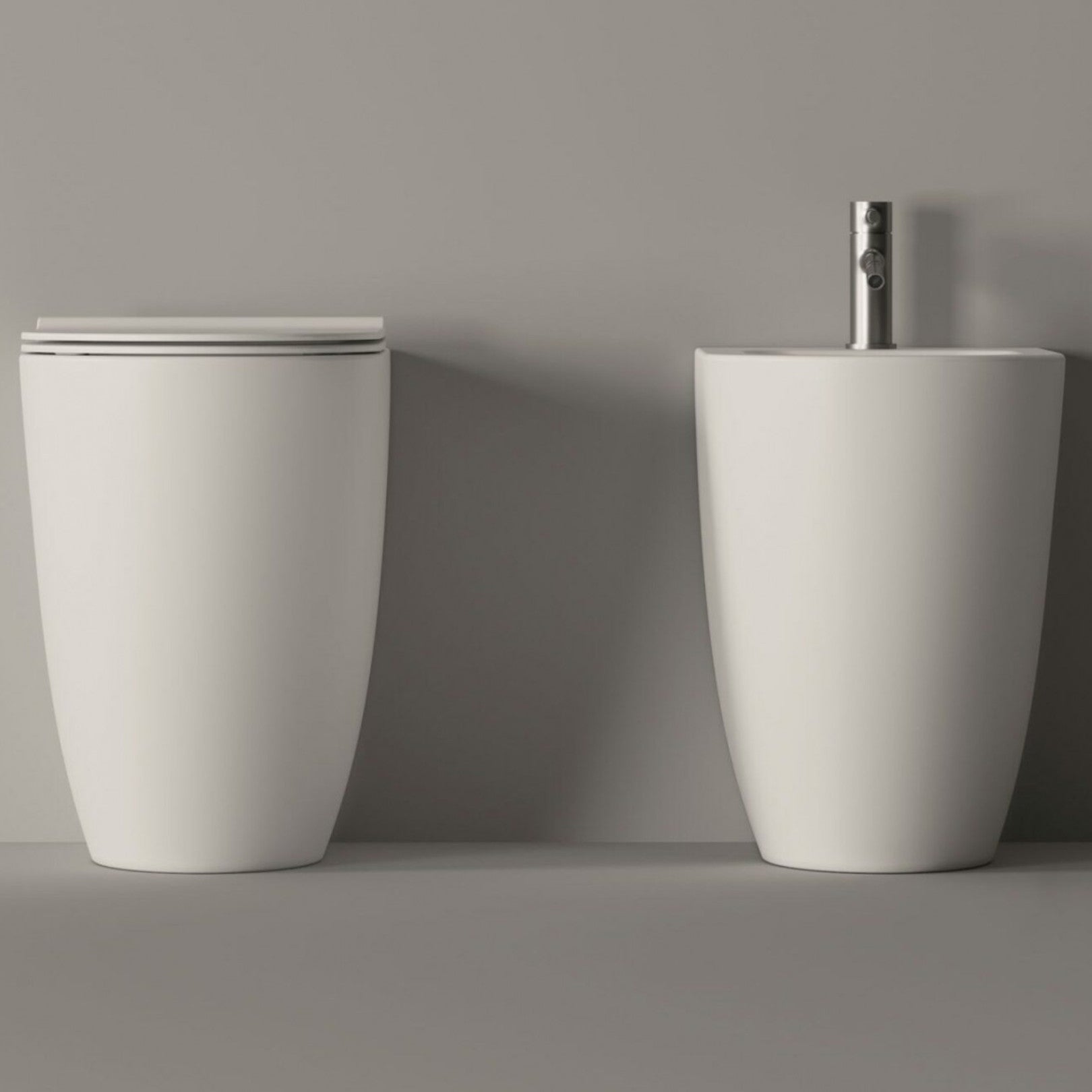 Wc monobloc FORM H50 Blanc brillant, sans abattant | Leroy Merlin