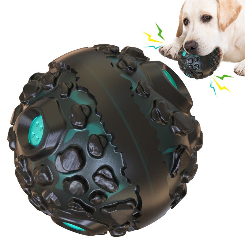 Pelota masticable para perros de color azul lago, duradera y divertida ...
