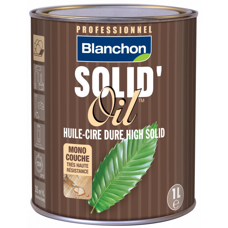 Solid'Oil Huile dure monocouche | Bricoman
