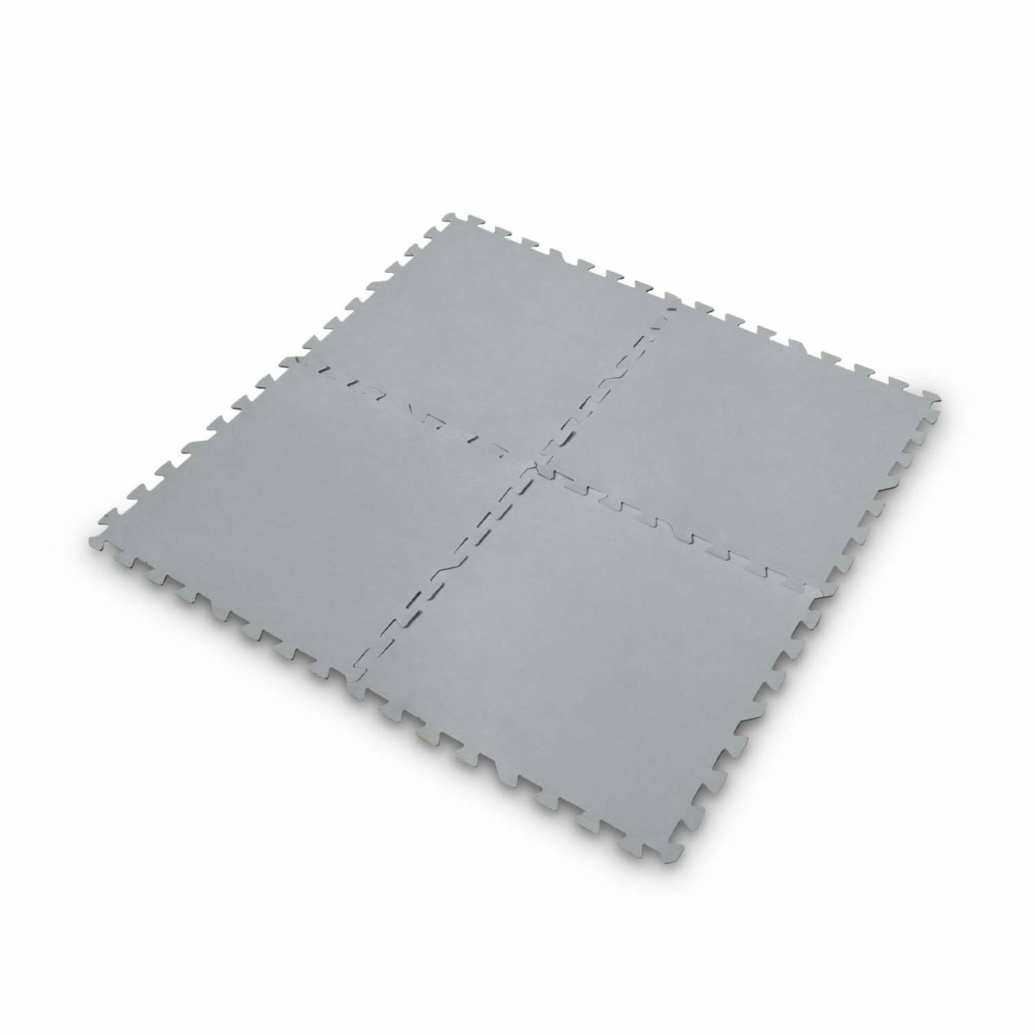 Lot de 9 tapis de protection 50x50cm gris . protection sol | Leroy Merlin