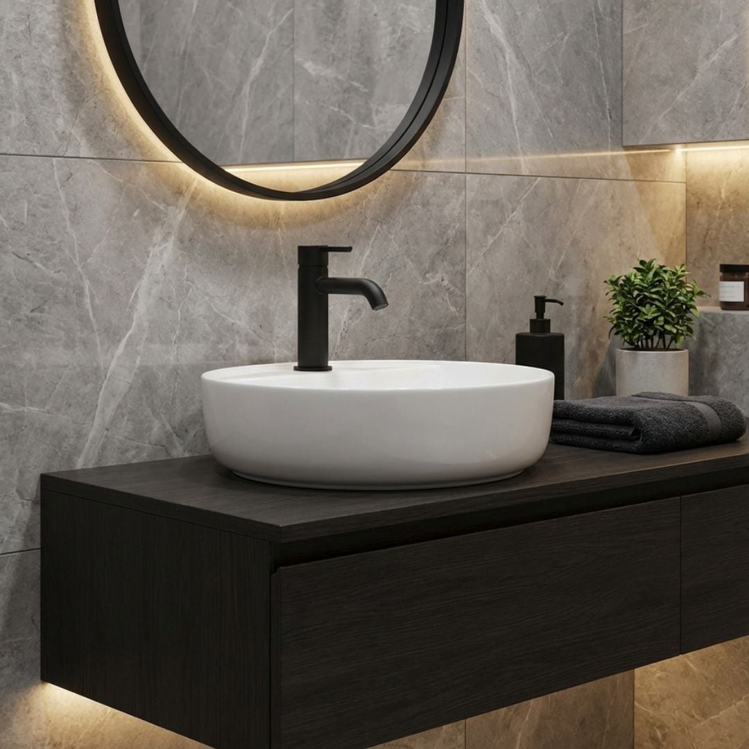 Mélangeur lavabo monotrou noir mat - Sunset Yo | Jacuzzi | Leroy Merlin