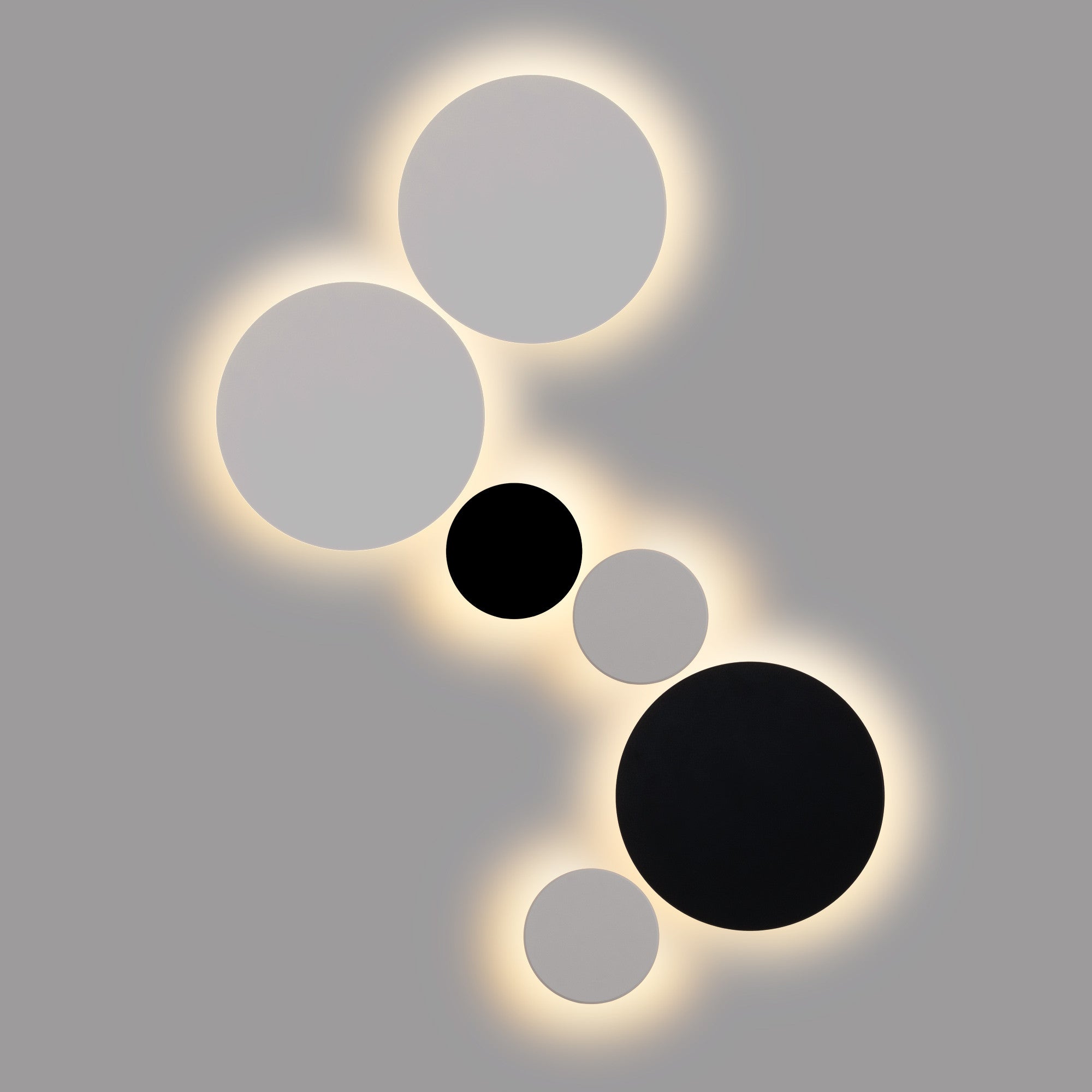 Applique circulaire "Eclipse" 12W - Puce Samsung - Lumière chaude ...