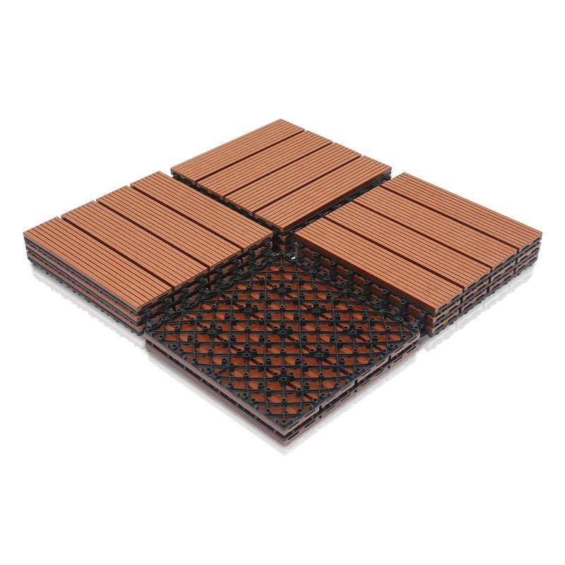 Dalle de terrasse 11 pièces 30x30cm pour recouvrir sol de 1m² ...