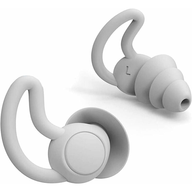 Bouchons d'oreilles antibruit en silicone, souples et étanches ...