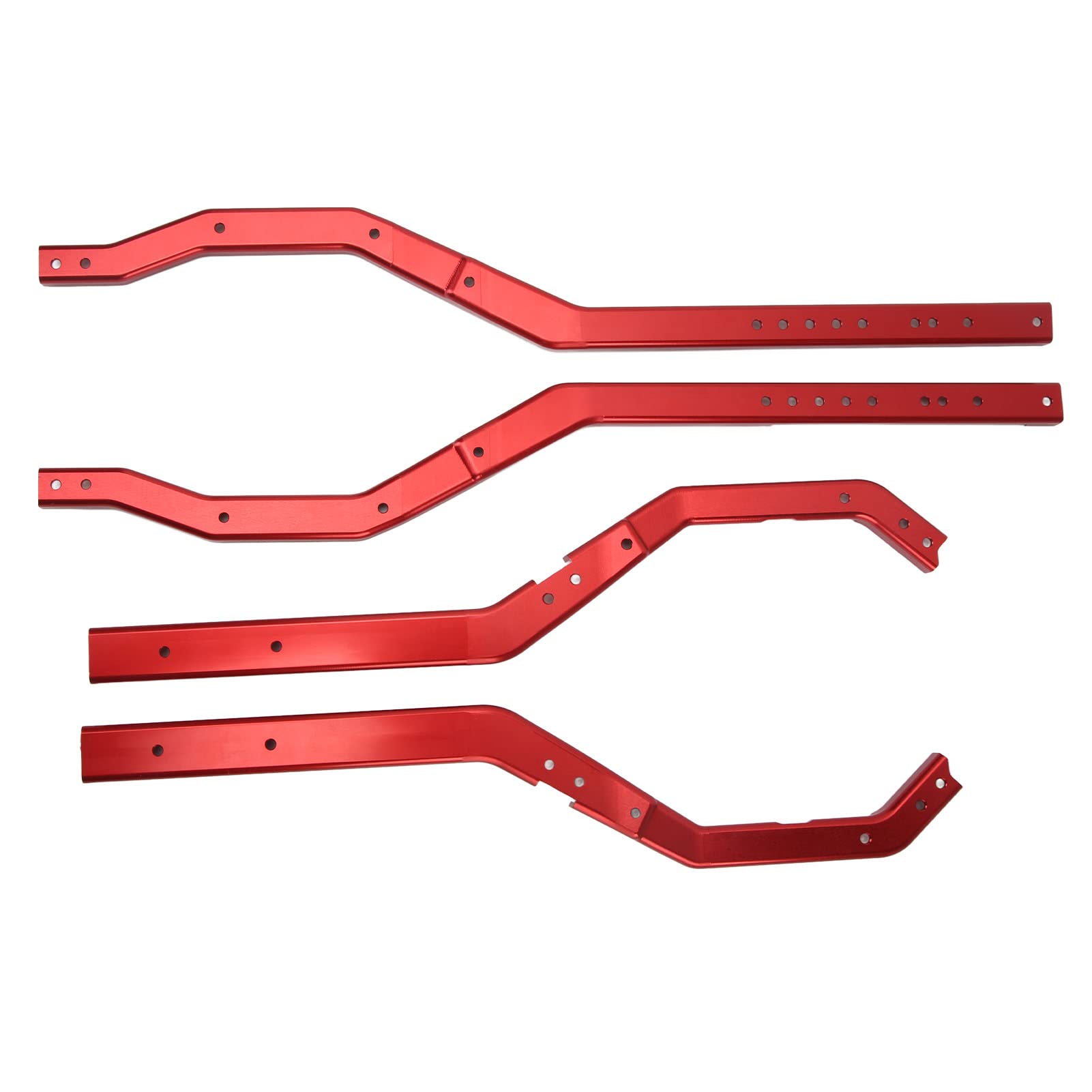 Rails de châssis RC en alliage d'aluminium léger professionnel pour ...