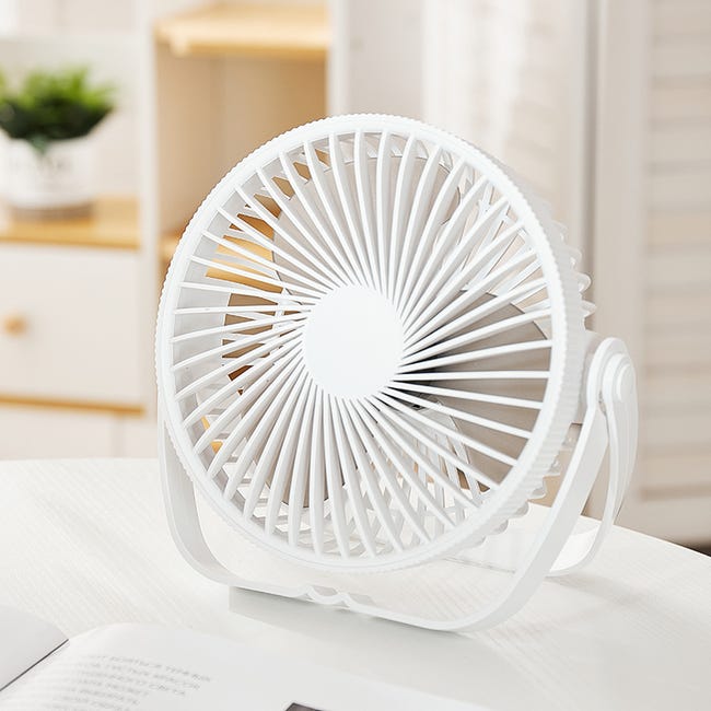 Ventilador de escritorio pequeño, mini ventilador eléctrico para ...