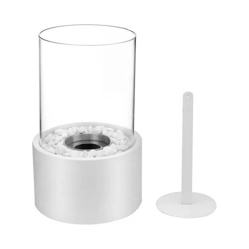 Brasero de table portable pour intérieur et extérieur, foyer à ...