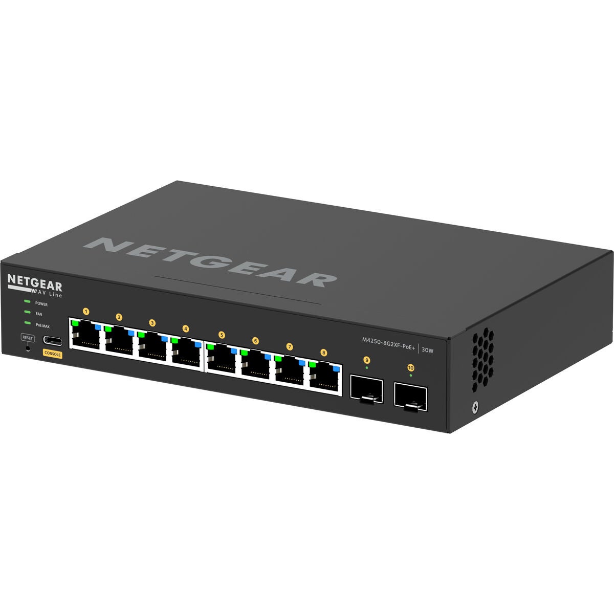 Switch Netgear M4250-8G2XF-POE+ | Leroy Merlin