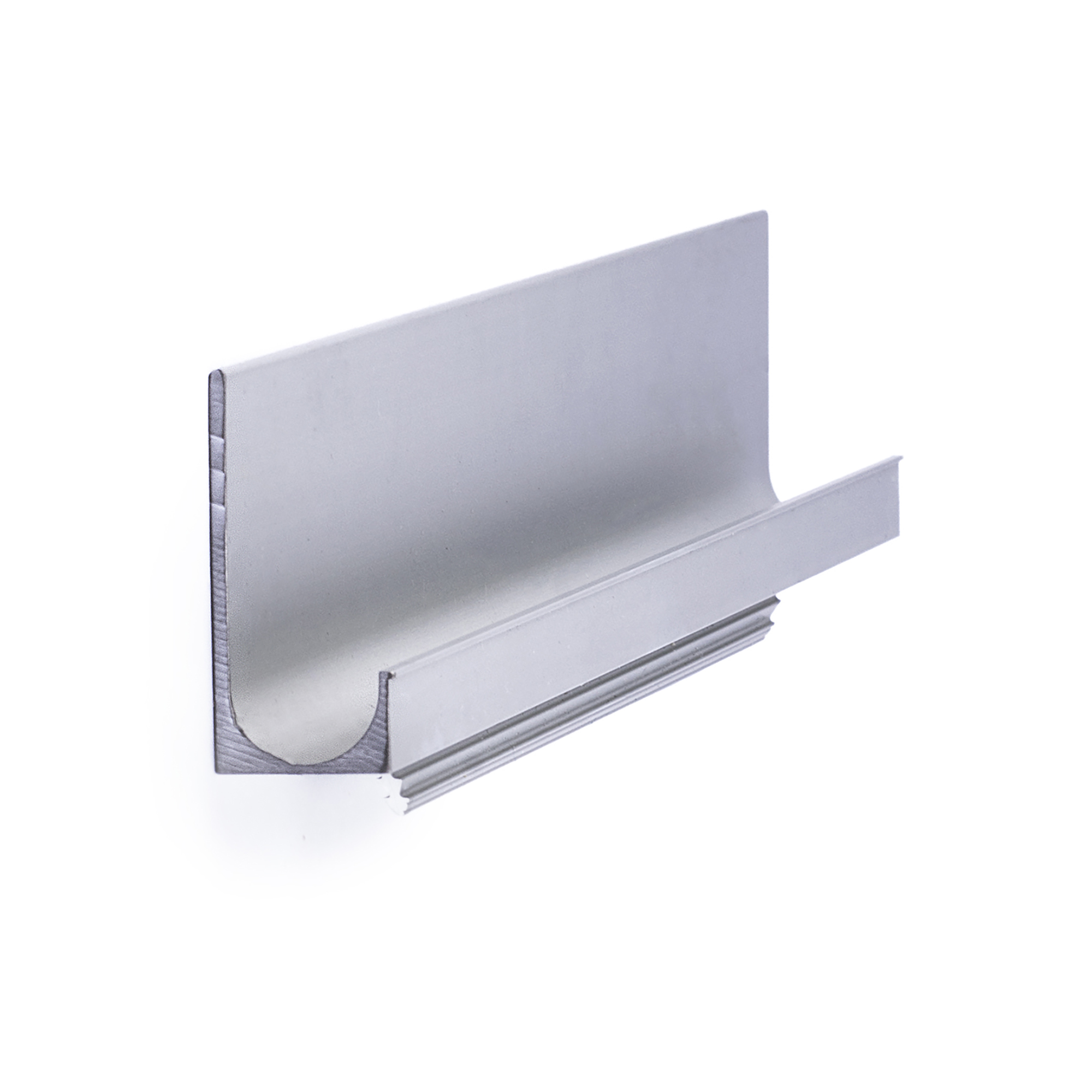 Tireur de Cornière | Style contemporain | Fabriqué en aluminium | Finition anodisée mate ...