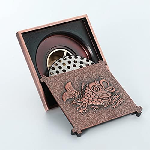 Drain De Douche De 4 Pouces, Drain De Sol Rond En Laiton, Noyau De ...