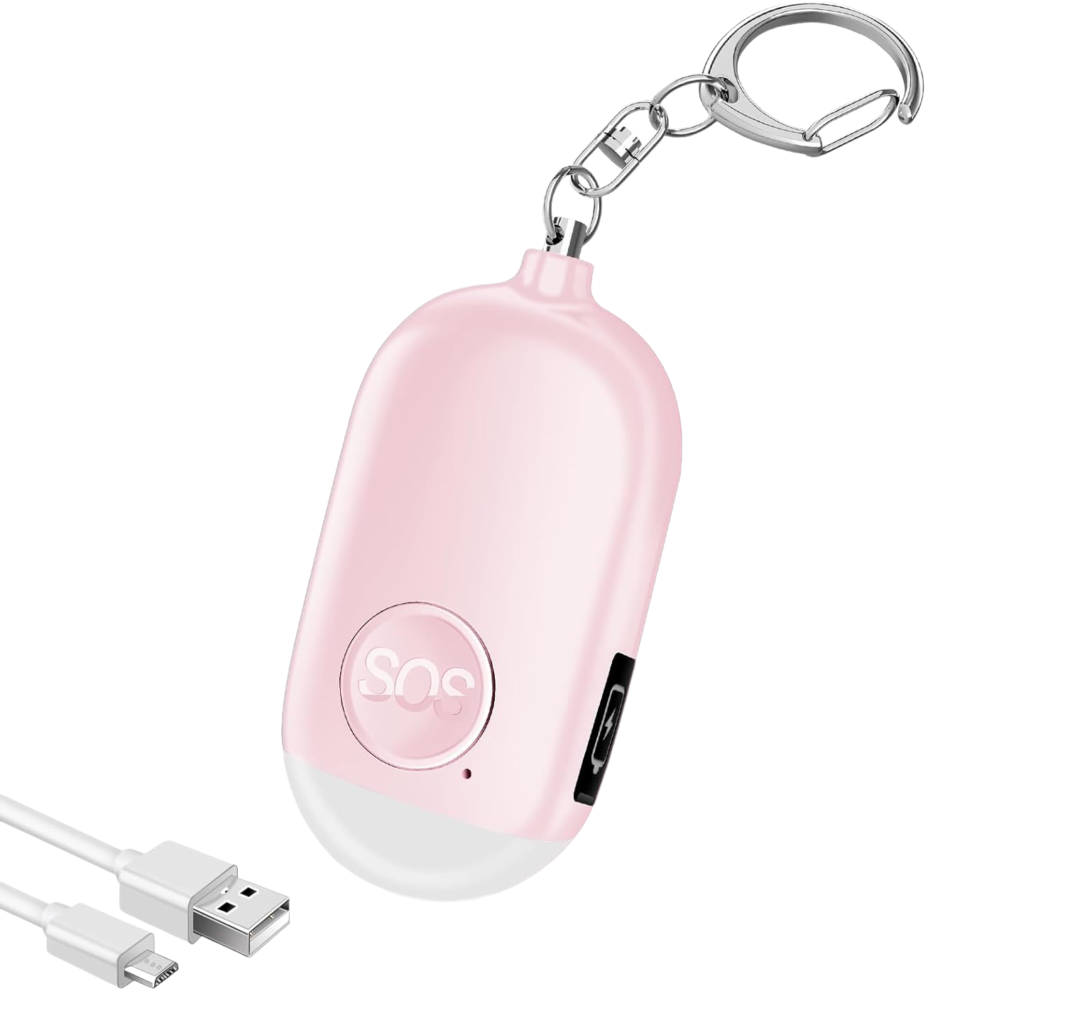 Alarme anti-attaque personnelle avec porte-clés, alarme de poche 130 dB ...