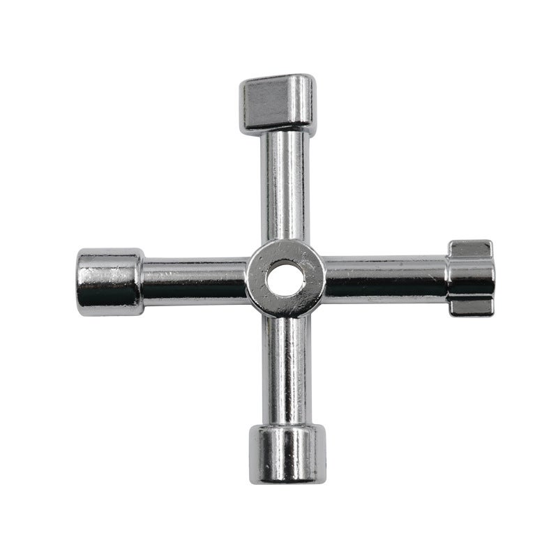 Clé Utilitaire Multifonction Cross Triangle Key pour Gaz d'Eau ...