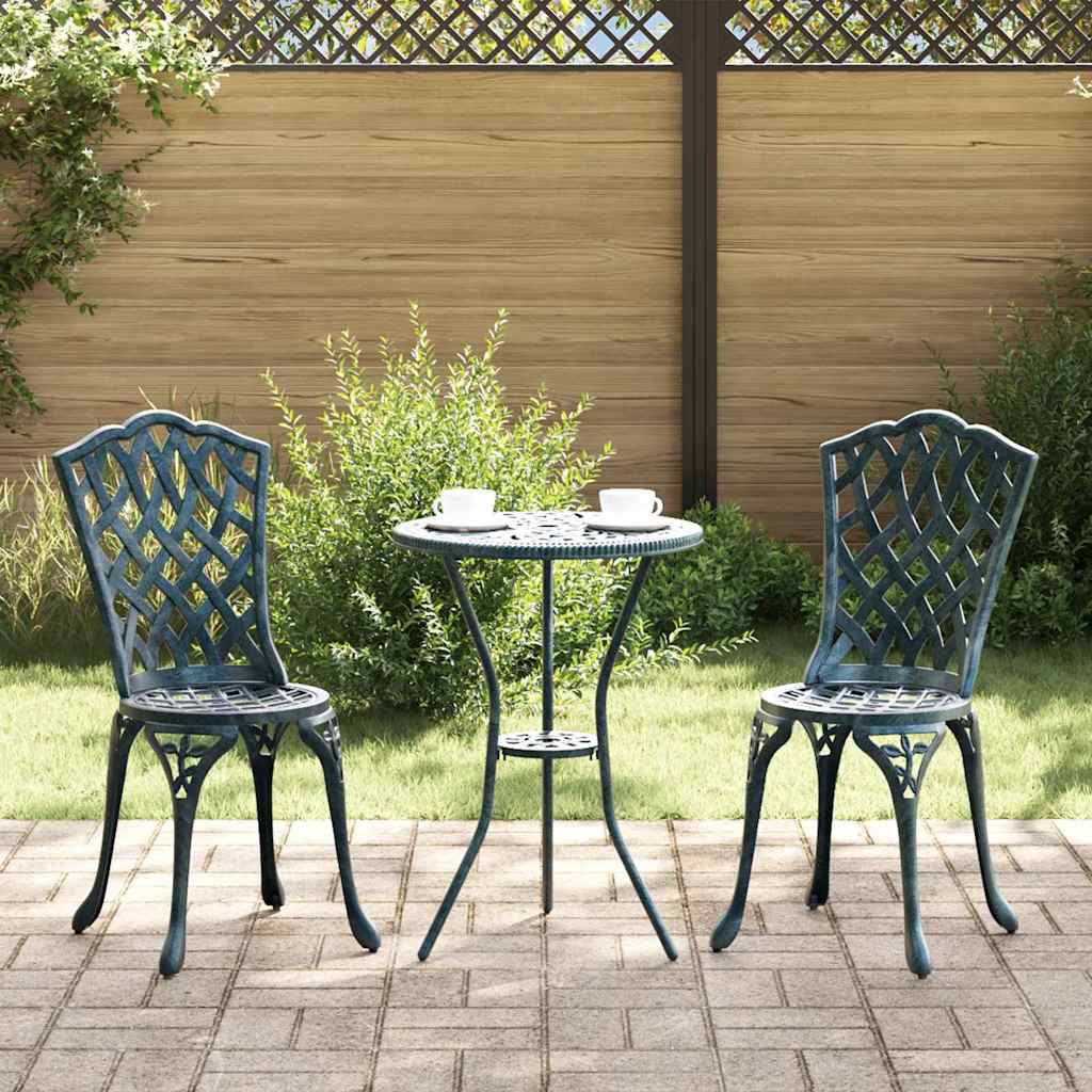 Maison Exclusive - Ensemble bistro de jardin 3 pcs Vert Aluminium ...