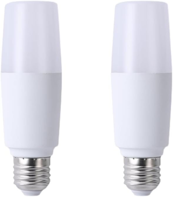 Paquet de 2 de colonne LED en aluminium, E27 super lumineux 40 W, lampe ...