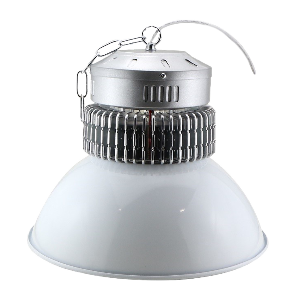 Cloche Lamp Industrielle LED 150W 120° ARGENT, Blanc Froid 6400K ...