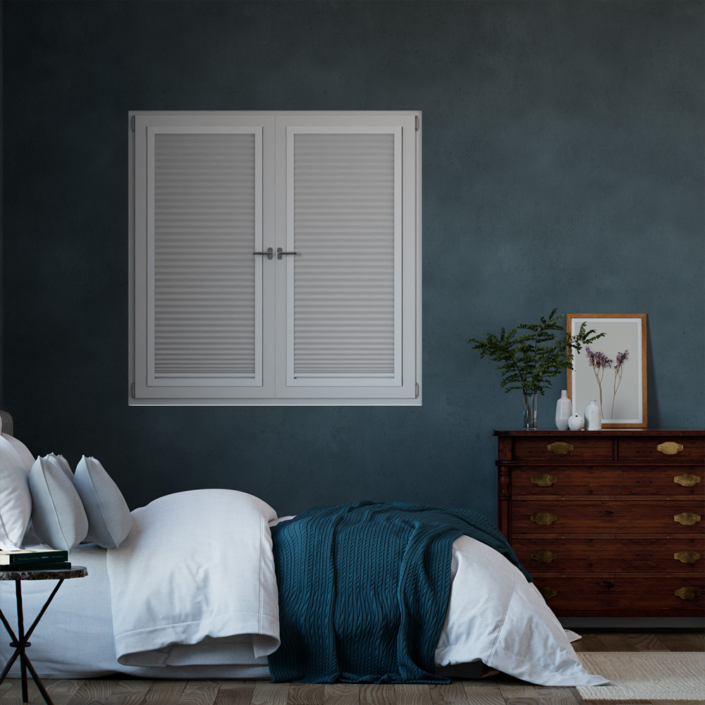 Cortinas Plisadas Térmicas Sin Taladrar Oscuridad Total Opacas Alaska ...