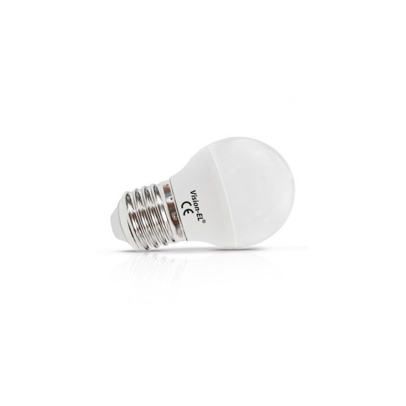 Ampoule LED E27 Bulb G45 4W 6000 K | Leroy Merlin
