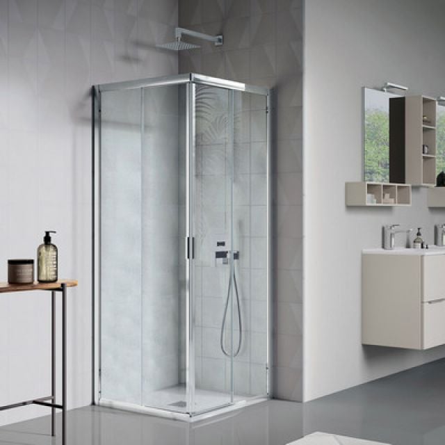 Box Doccia 2 Lati 4 Mm America Quattro Cm 73-77 / Apertura 40 Cm Samo ...