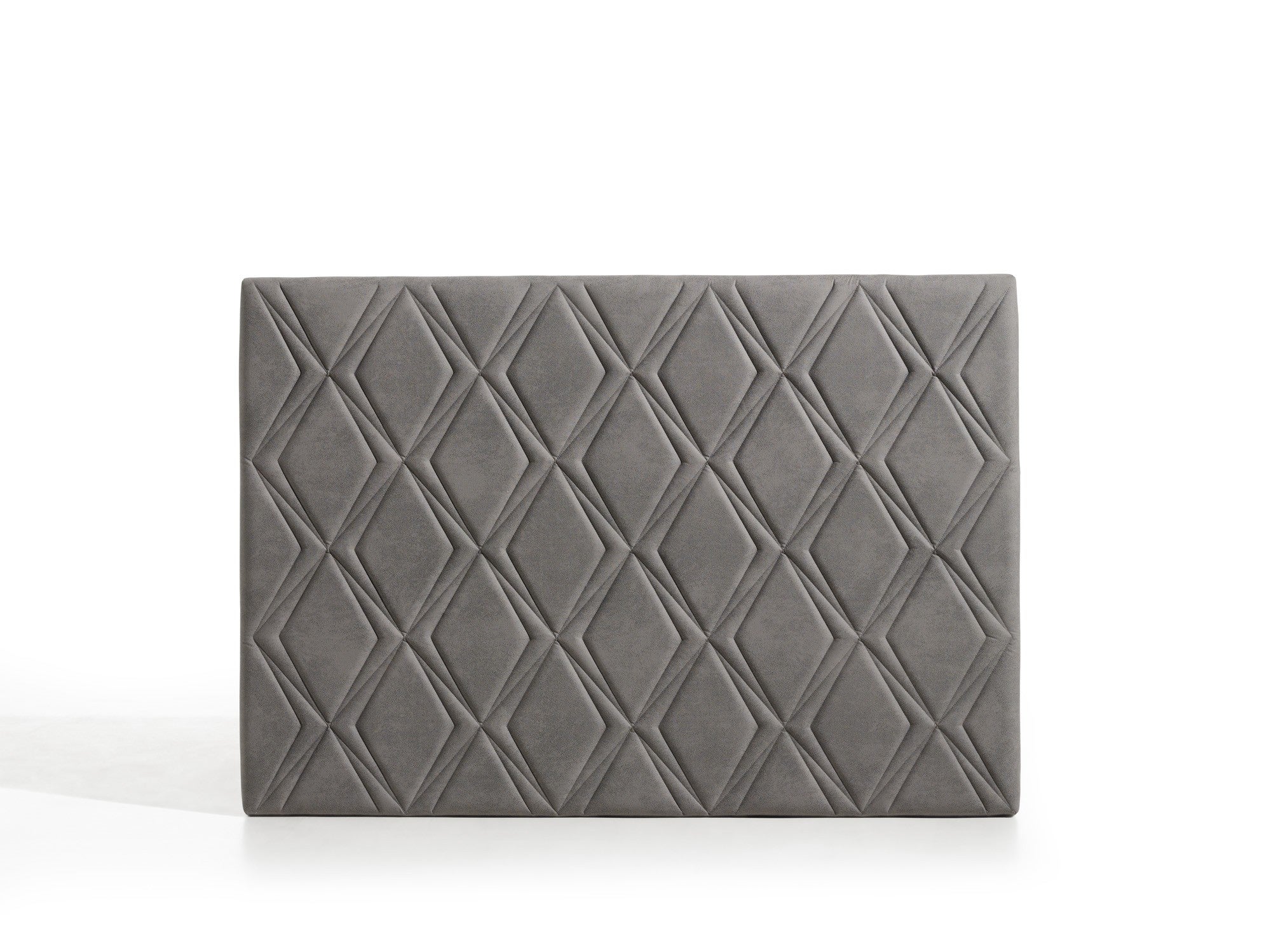 Ruby Testata Letto 160 In Tessuto Grigio 165X115X8. | Leroy Merlin