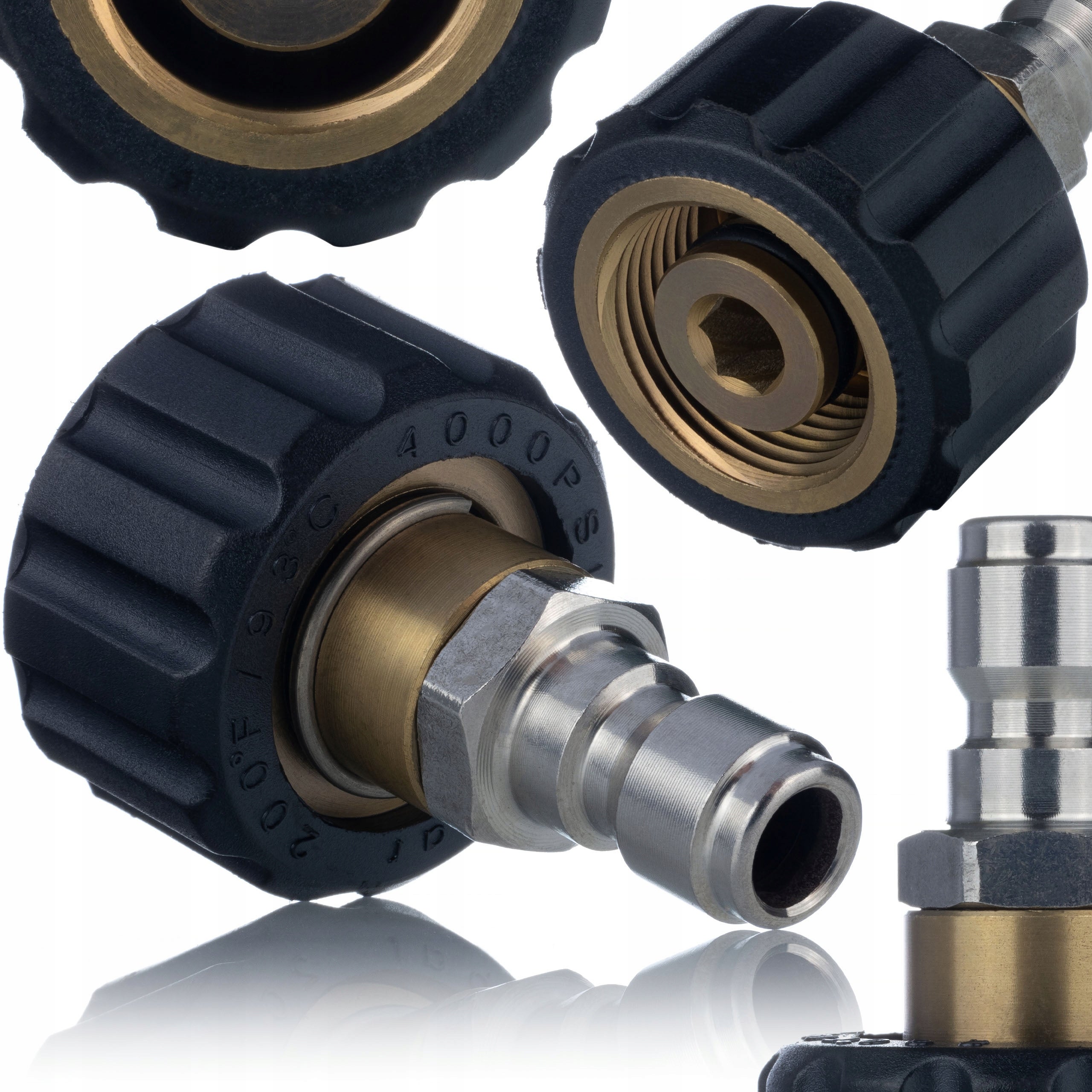 Adaptateur de Pression M22 EASY!Lock vers Raccord Rapide 1/4" QC ...