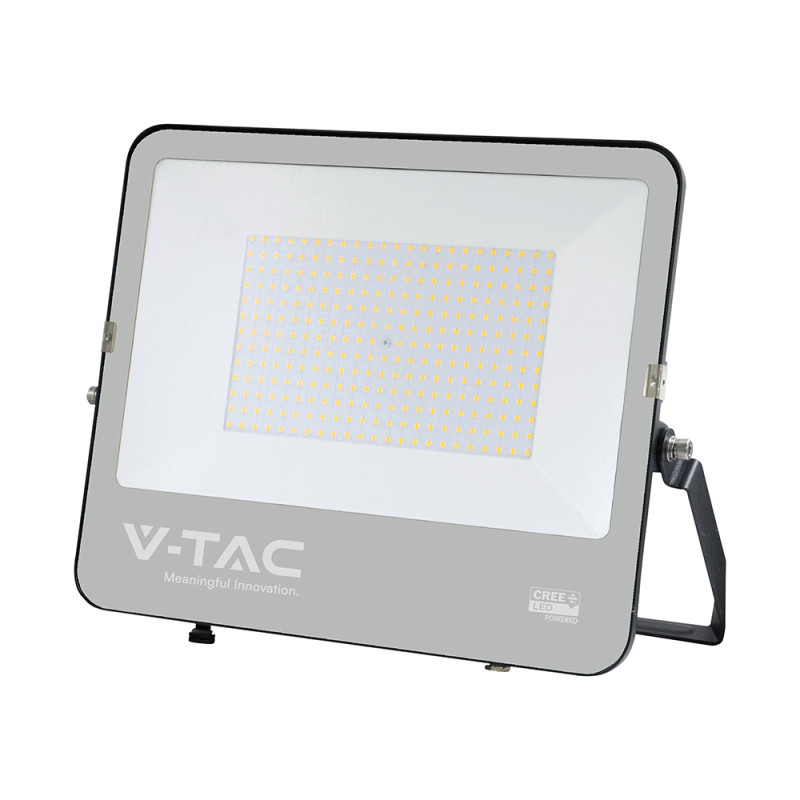 Projecteur LED 200W - Extra-fin - 27000lm - 6500K - IP65 - Aluminium ...