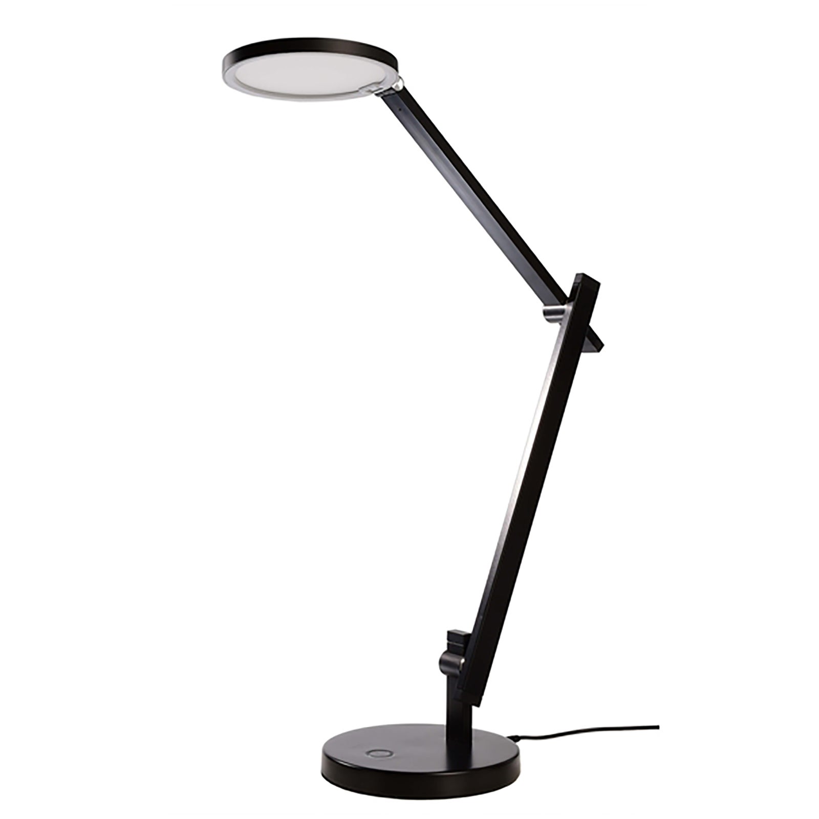 Lampe de table LED tactile 12W lampe de bureau dimmable 3000K 230V NOIR ...