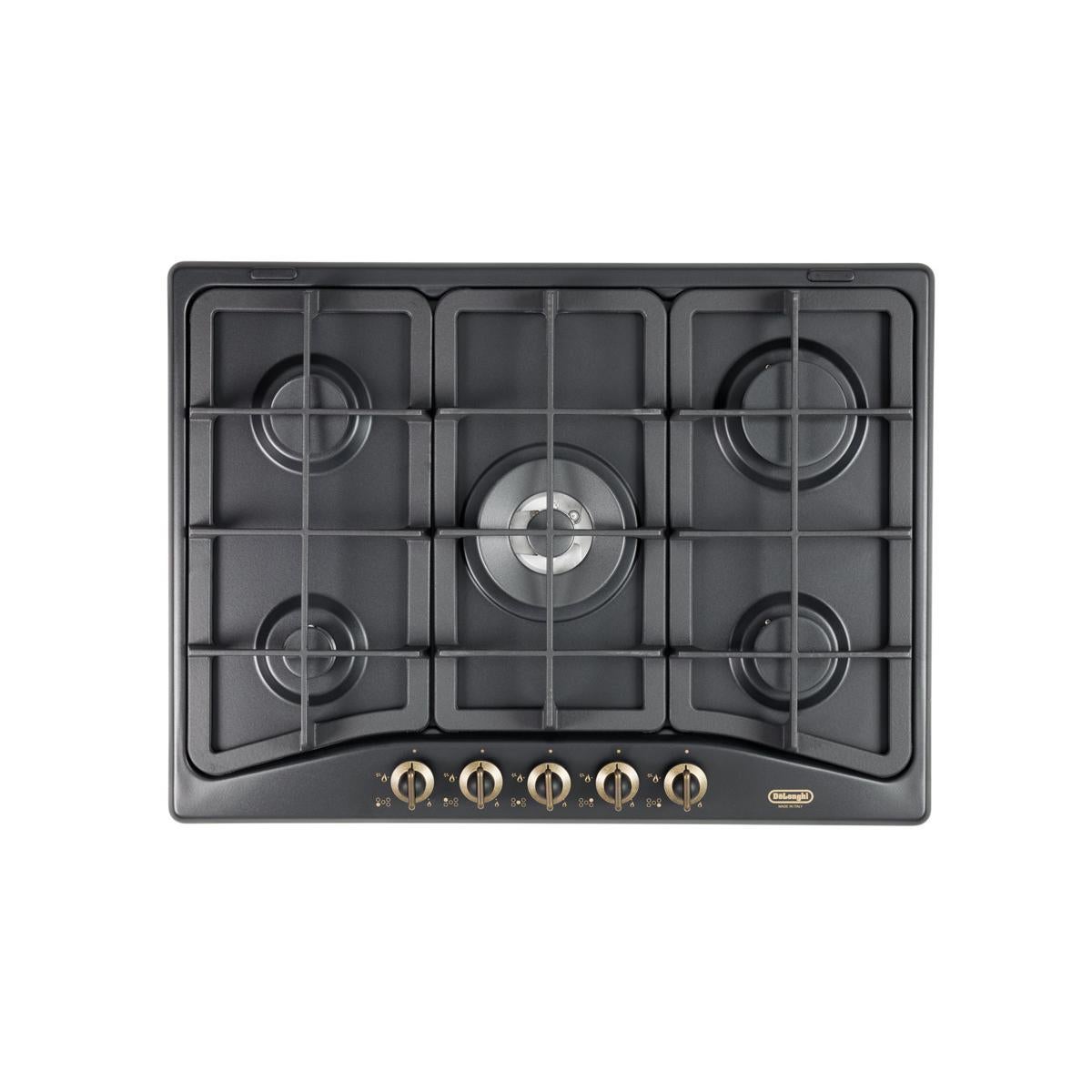 Table de cuisson à gaz encastrable 5 feux De'Longhi ANF 57 PRO ...