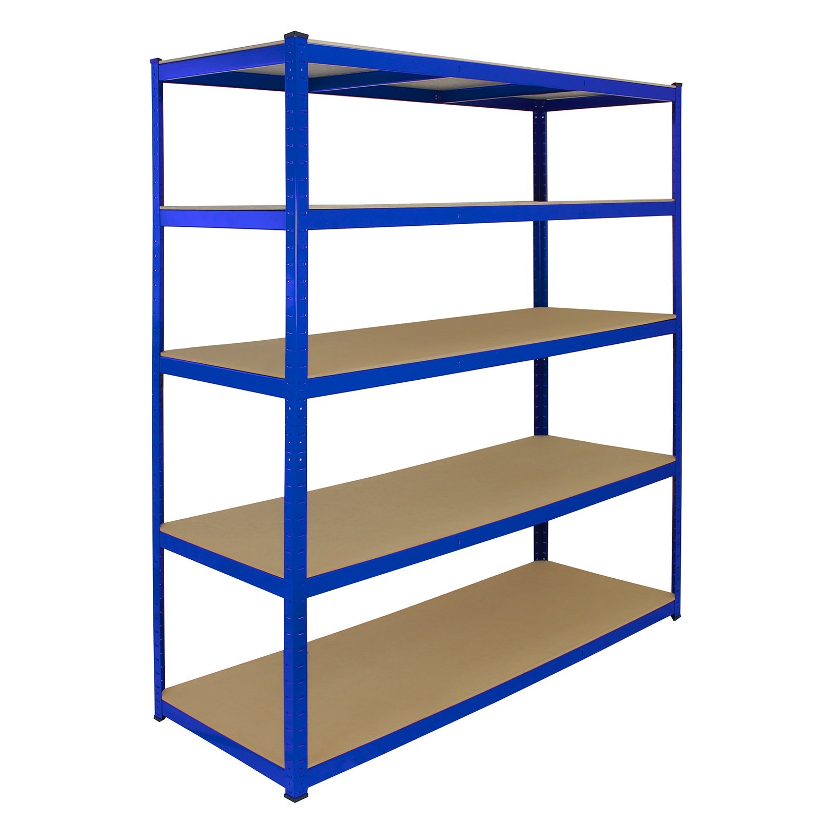 Monster Racking - Rayonnage T-Rax en Acier Sans Boulons Bleu 160cm x ...