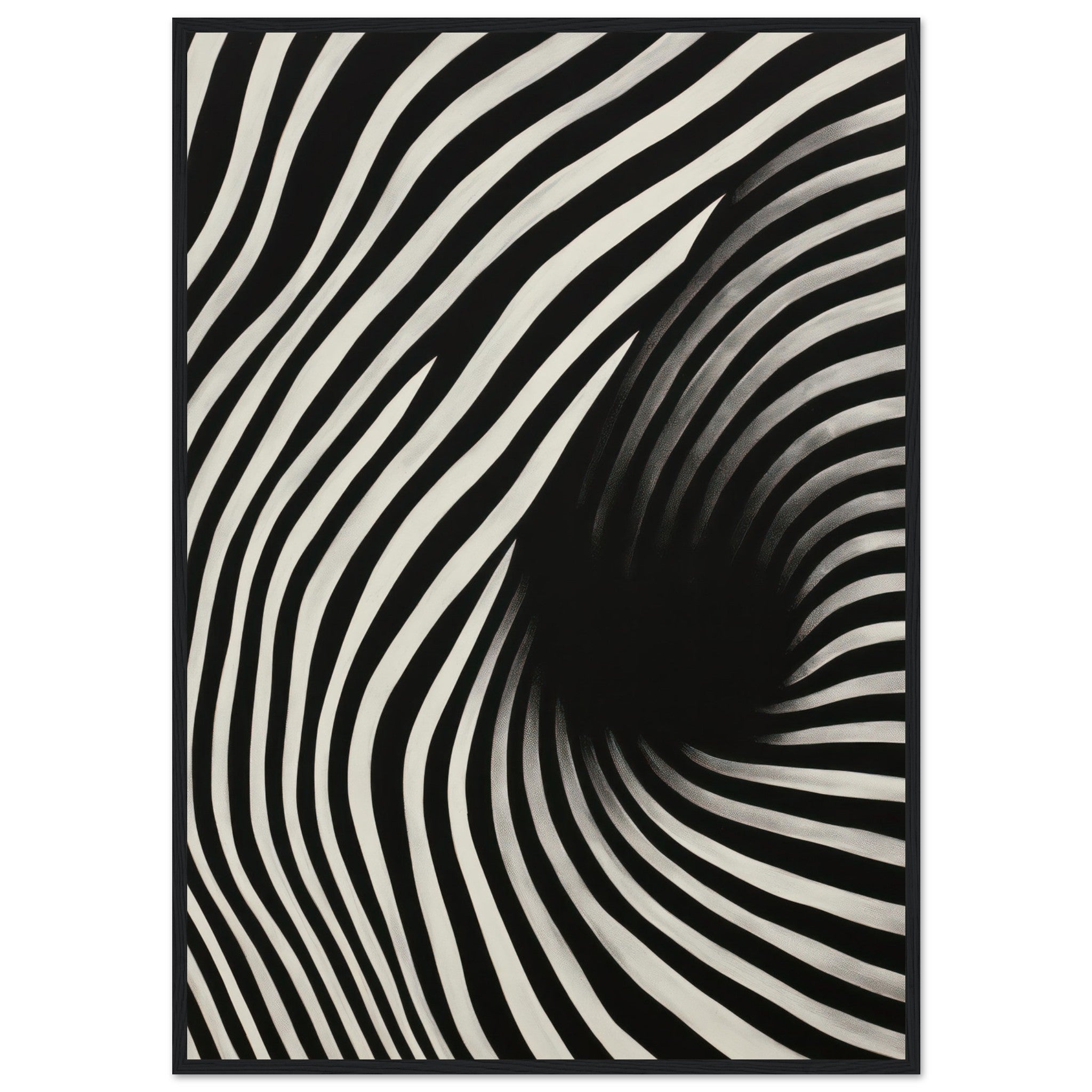 Lámina decorativa para enmarcar CUADRO HOLE ZEBRA 70x100 cm | Leroy Merlin