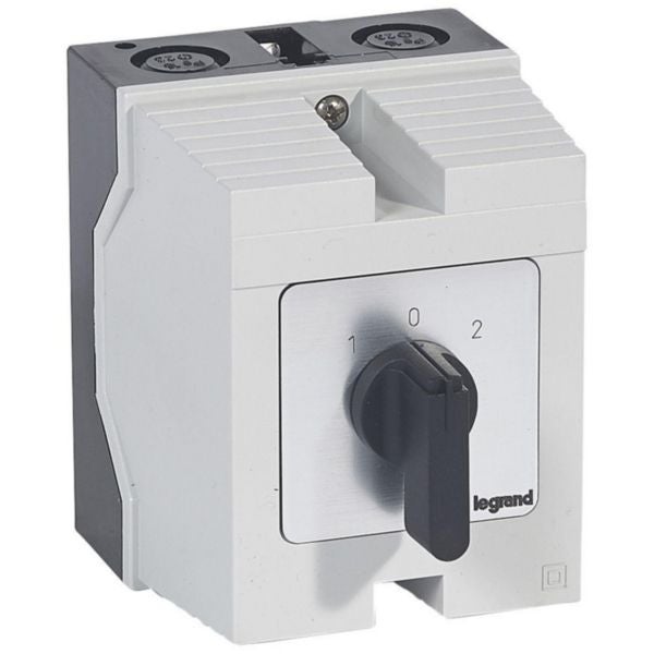Commutateur à cames inverseur avec position arrêt 45° PR26 - 4P - 8 ...