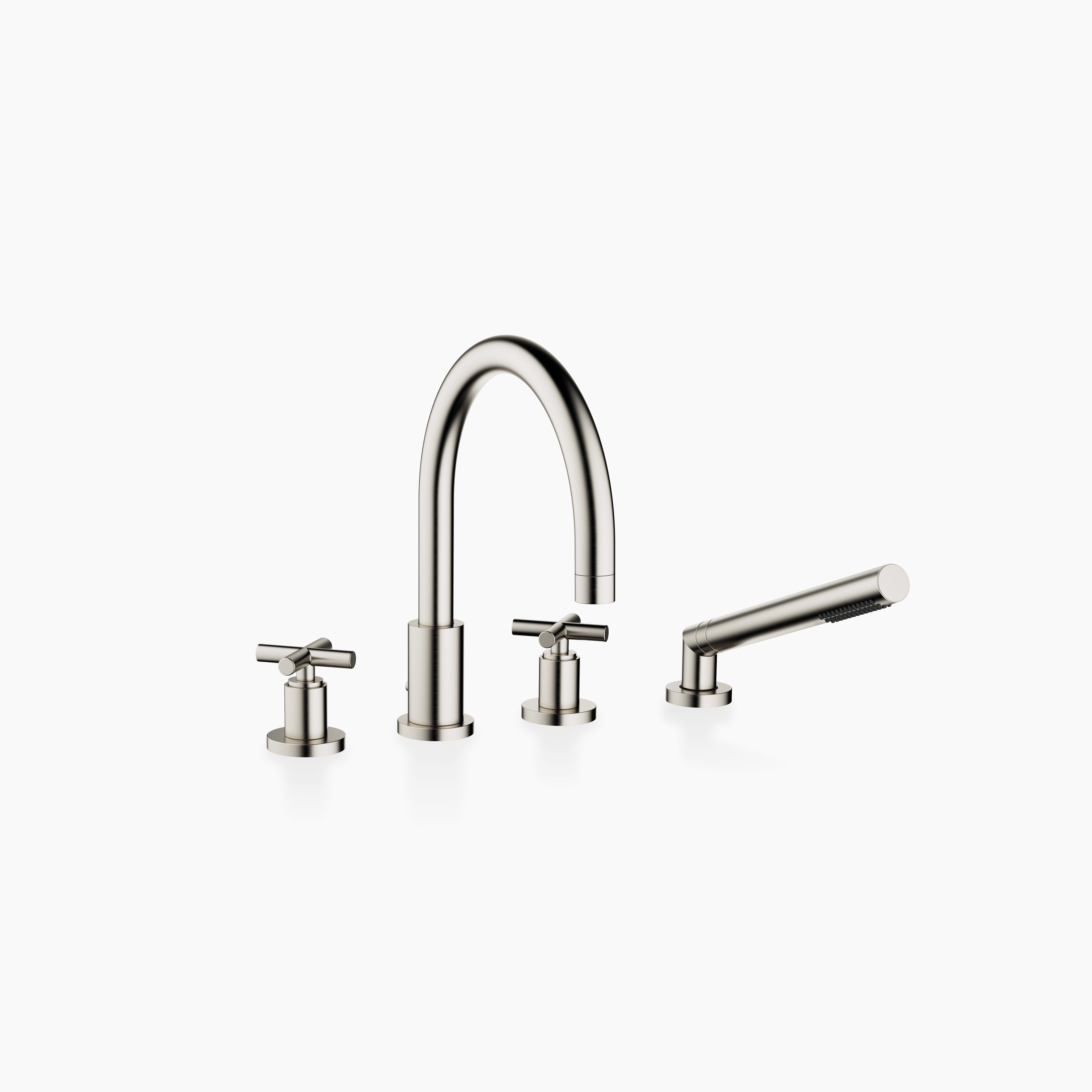 Dornbracht TARA Mezclador de cuatro orificios para bañera o alicatado ...