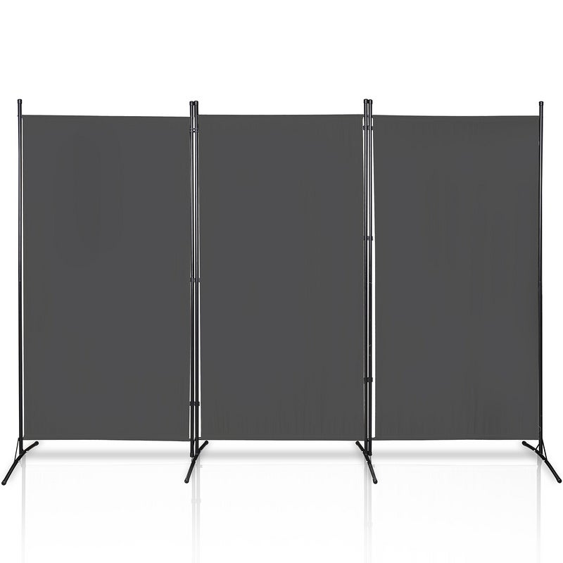 Paravent sur Pied 3 Panneaux Pliable Paravent séparateur de pièce Écran ...