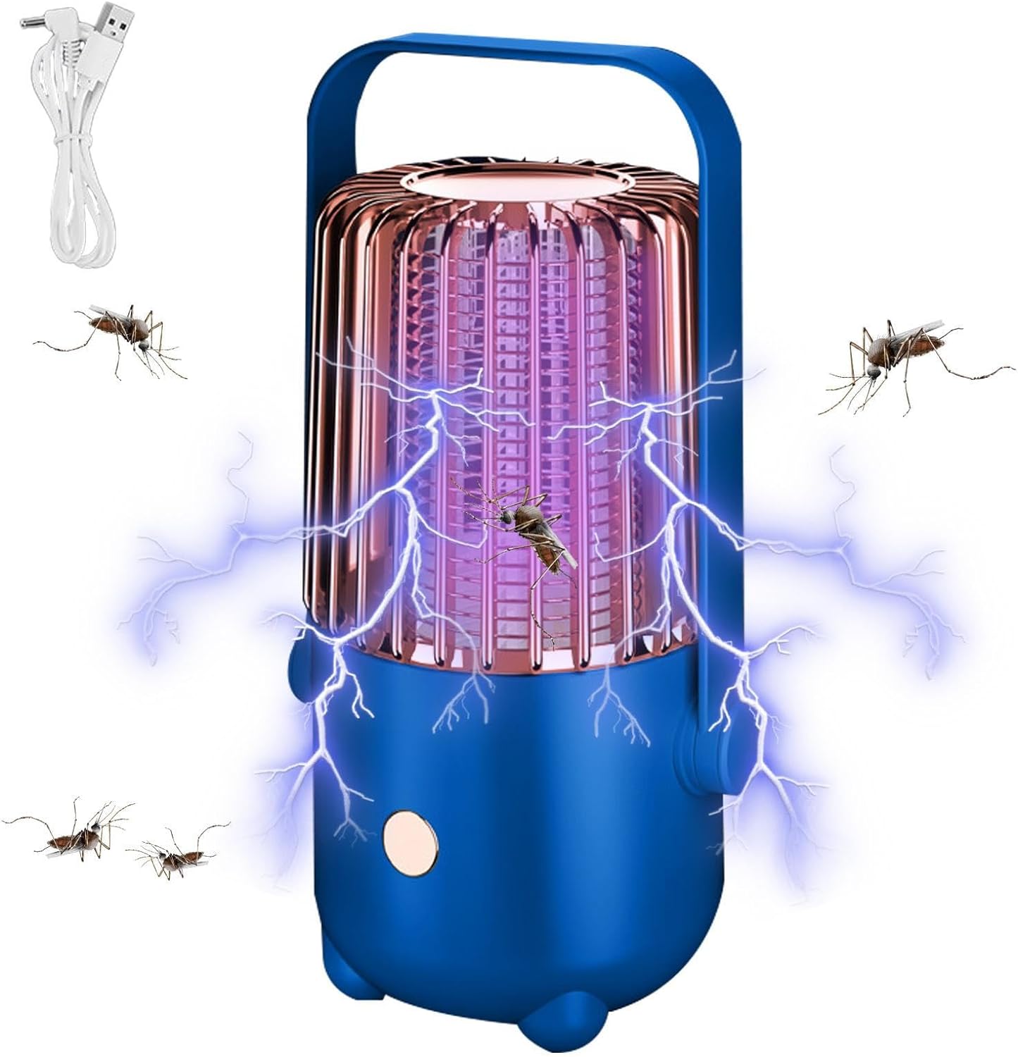 Asesino de insectos, Mata mosquitos eléctrico, IPX4 resistente al agua ...
