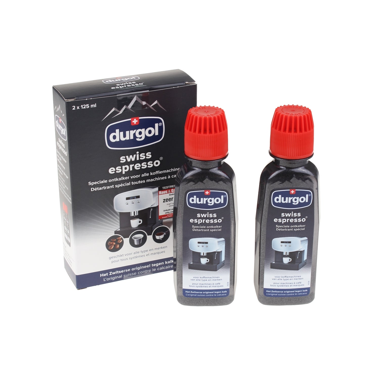 DURGOL - DESCALCIFICADOR DURGOL EXPRESO SUIZO 2X125ML - 7610243002025 ...