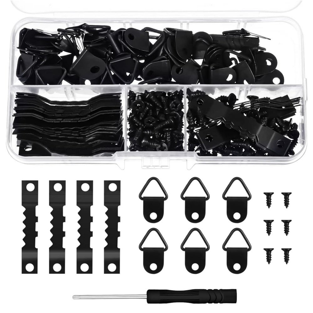 251 Pièces Kit de Fixation Cadres : Accroches Tableau Noires, avec ...