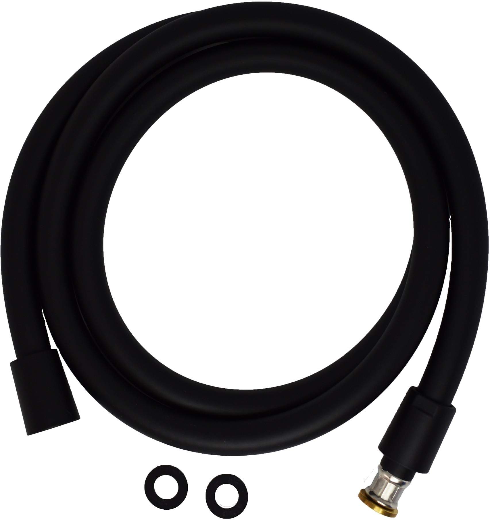 PVC souple 200 cm de couleur noir mat Pollini Acqua Design FLE200NO ...