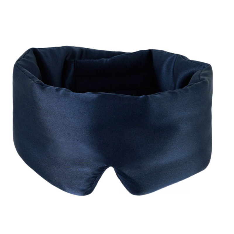 Masque pour les yeux en soie double face réglable pour hommes et femmes ...