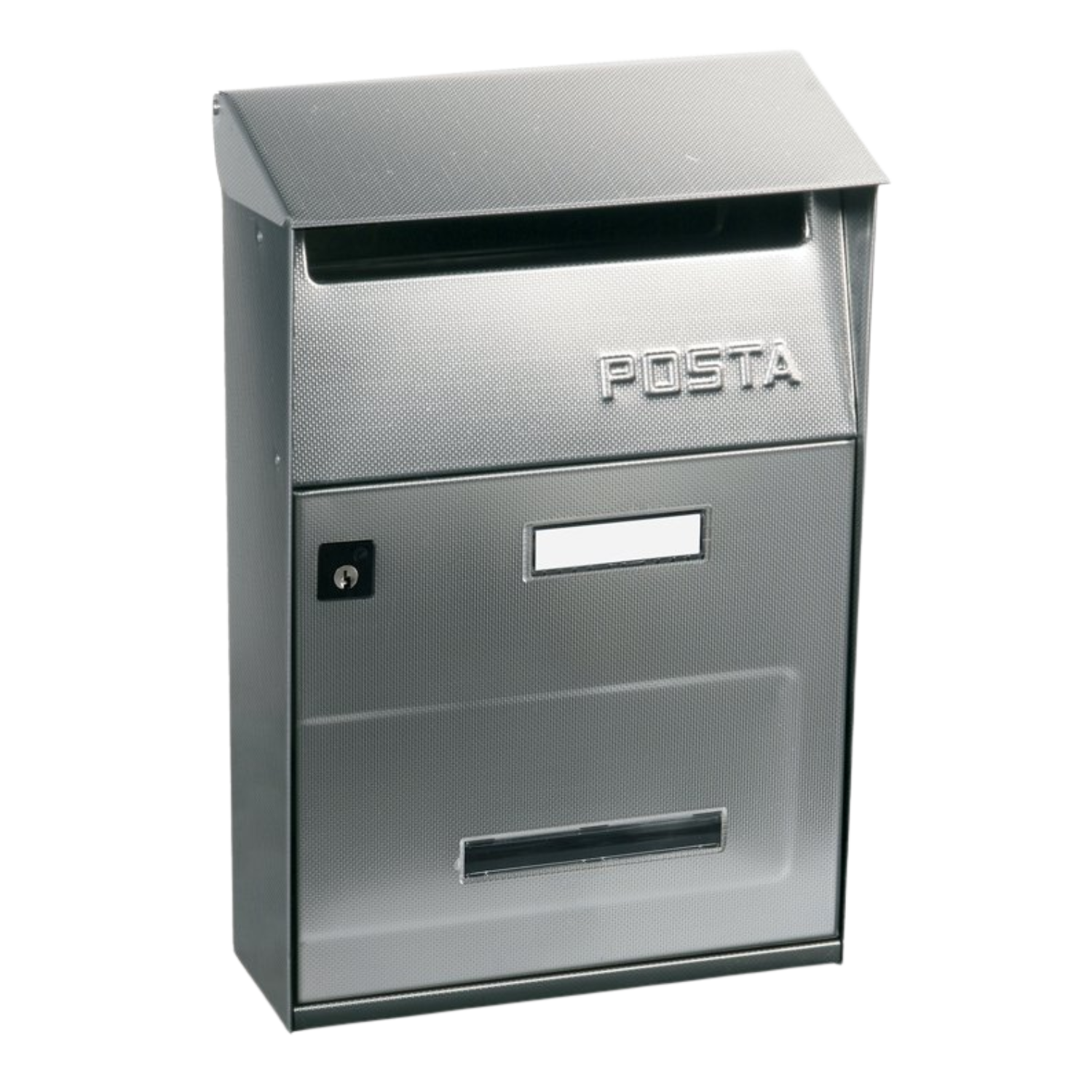 ALUBOX FT Boîte aux lettres extérieure 32×22×11 cm avec toit supérieur ...
