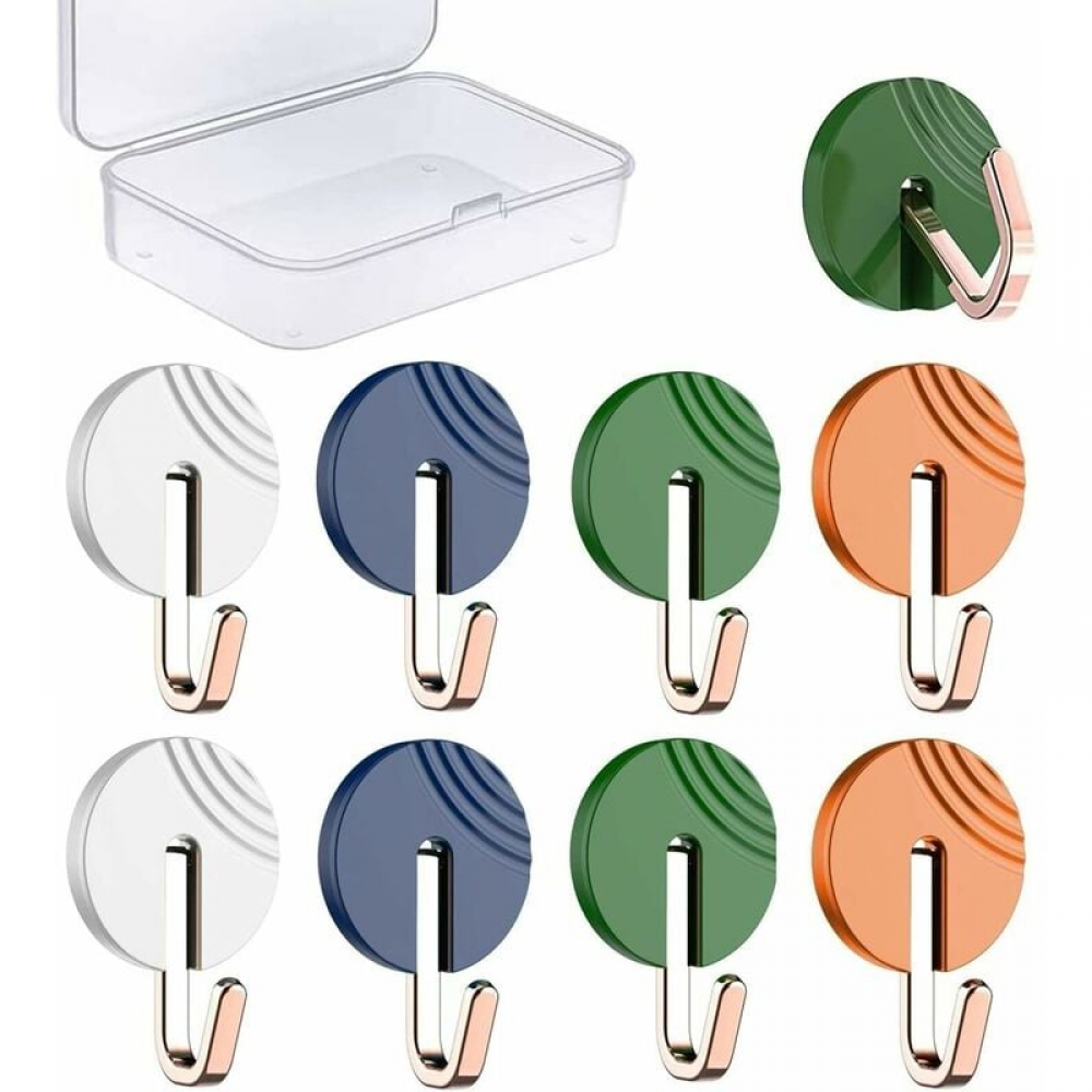 Crochet Adhesif Mural Salle de Bain, Crochet Mural sans Percer ...