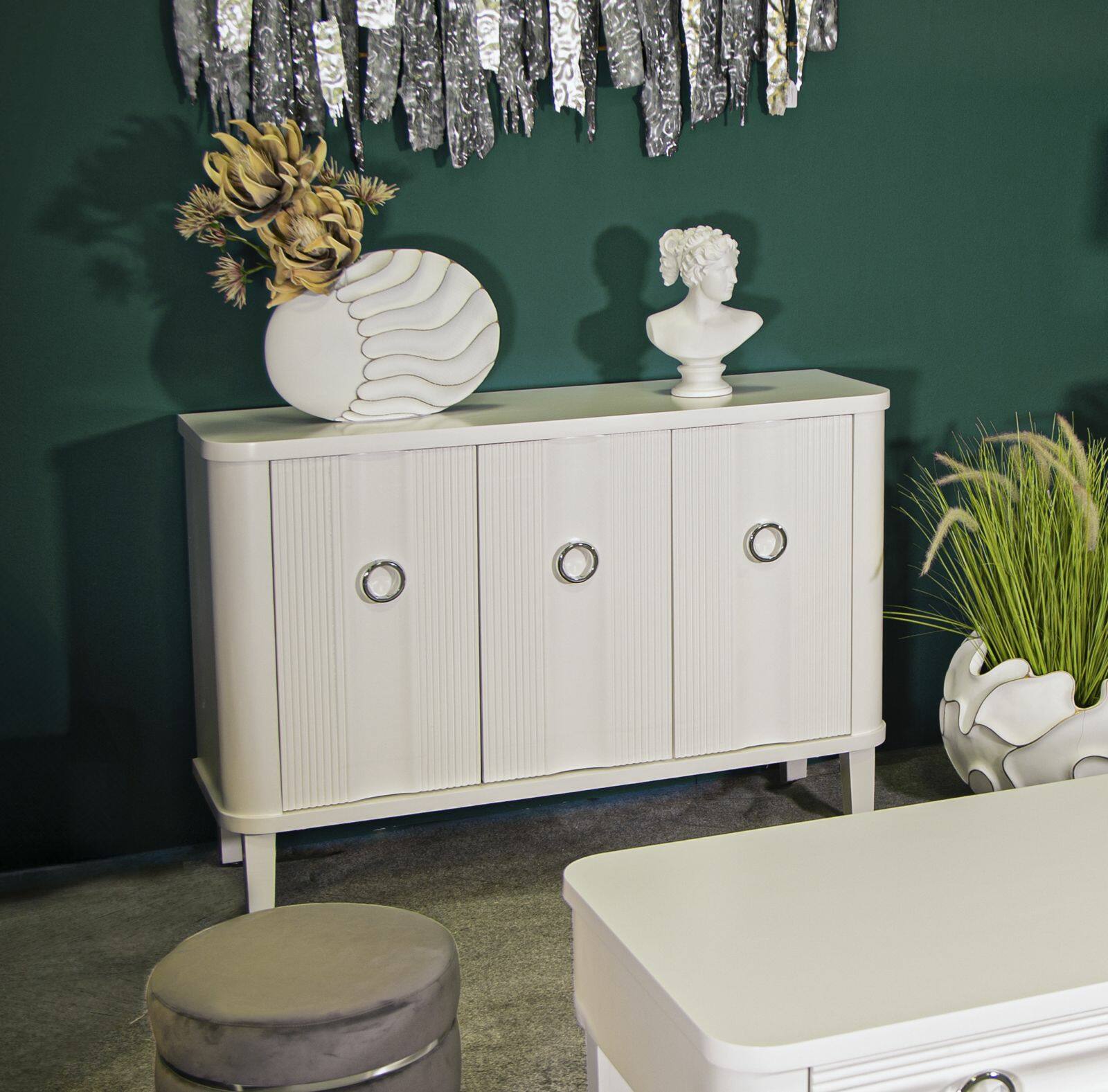 Buffet Bivona, Buffet du salon, Commode de salon, Garde-manger de ...